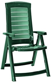 Zelená plastová zahradní židle Aruba – Keter