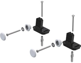 Geberit - Upevňovací materiál pro stojící WC a stojící bidet, upevnění zboku 500.100.00.1