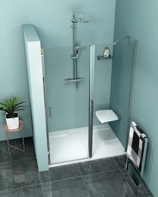 Polysan, Zoom Line obdélníková sprchová zástěna 1000x800mm L/P varianta, ZL1310ZL3280