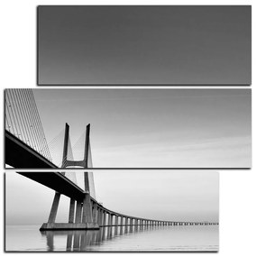 Obraz na plátně - Most Vasco da Gama - čtverec 3245QD (105x105 cm)