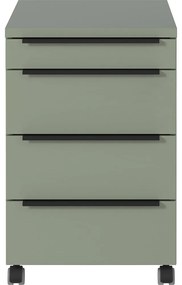 Zeleno-šedá skříňka 42x63 cm Mailand – Germania