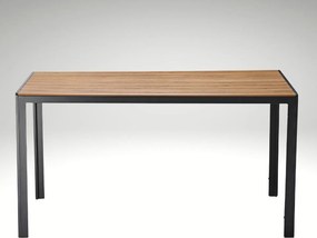 Vikio Zahradní jídelní set 140x80 pro 6 osob přírodní VZS210P6
