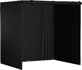 Plachta na zahradní houpačku 12 oček 220 x 177 x 220 cm PE 319332