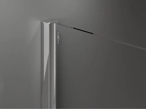 Mexen Velar, sprchový kout s posuvnými dveřmi 100 x 90 cm, 8mm šedé sklo, chromová, 871-100-090-41-01