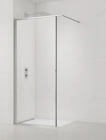 Sprchová zástěna SAT Walk-In se stírací lištou 130 cm SATWISL130