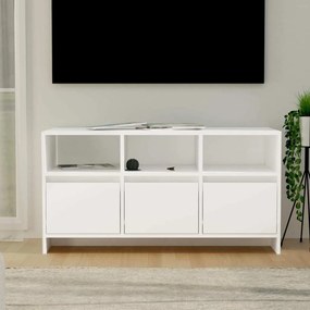 vidaXL TV skříňka 102 x 37,5 x 52,5 cm dřevotříska [809801] Barva: Bílá