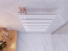 Erga Aquatic, topné těleso 1200x500 mm, 494W, bílá, ERG-LAV-AQUA-12050-WH