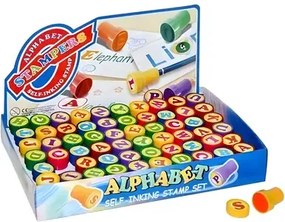 WIKY Razítko Abeceda / Samotisknoucí / Plast / Jednotlivá písmena / od