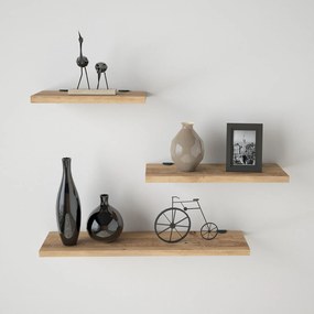 Kalune design Set 3 poliček WALL 956LCS2701