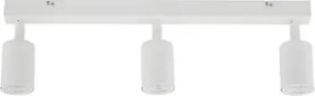 TK Lighting TOP bílá / Stropní bodové svítidlo / 3x GU10 / max. 10W /