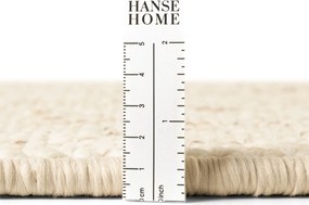 BT Carpet, Koberec běhoun Wolly 102843, 80x300, bílá, ložnice