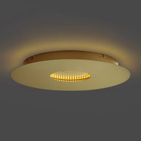 Moderní stropní svítidlo zlaté 40 cm vč. LED s 3-stupňovým stmíváním - Morning