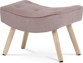 Autronic Čalouněná podnožka AK-301P Barva potahu: Modrá