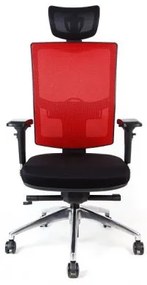 Emagra Kancelářská židle Emagra X5 bez područek Mechanika synchronní mechanismus, aretace 4 polohy Hlavová opěrka bez hlavové opěrky Barva plastu Emagra černý plast