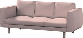 Potah na pohovku IKEA Norsborg 3-místná barva růžová látka pletený vzor