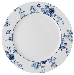 Mělký talíř China Rose blue 26cm, Laura Ashley UK