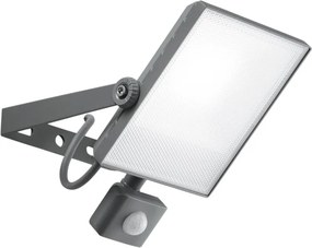 FAN LED-AXEL-30-SIL Venkovní reflektor LED, 30 W, CCT, stříbrná, IP65 - FANEUROPE