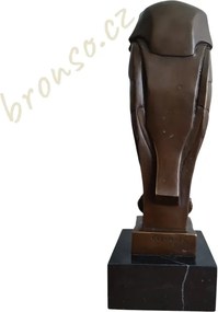 Sova – bronzová socha sovy – Art Deco, Johan Coenraad Altorf