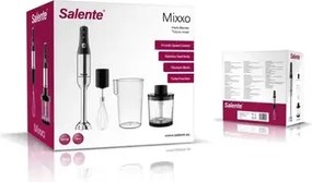 Salente Mixxo černá / multifunkční tyčový mixér 3v1 / 1200W / nerez /