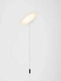 LED stmívatelná bílá stojací lampa Sinkro
