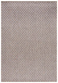 Kusový koberec venkovní VERANDA KM26A Sisalový šedý hnědý Rozměr: 160x230 cm