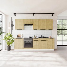 CREMONA bc | dolní skříňka 80 ZL 2F dřezová | 80 cm | bílá/cremona