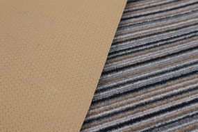 Associated Weavers, Protiskluzový běhoun na míru Carnaby 97, šíře 80 cm, šedá, chodba / předsíň