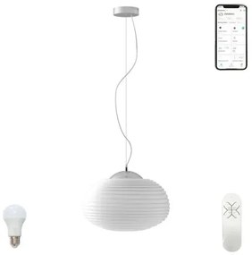 Immax 07067L NEO COCONO závěsný lustr 34x22cm LED zdroj 1x8,5W s dálkovým ovladačem Immax NEO inteligentní osvětlení