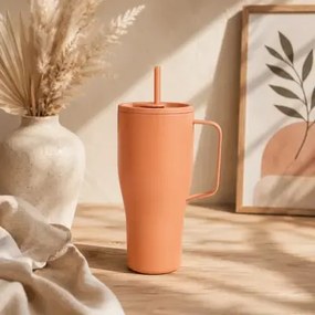 Vinga Eos oranžová / Termohrnek / recyklovaná nerezová ocel / 800 ml