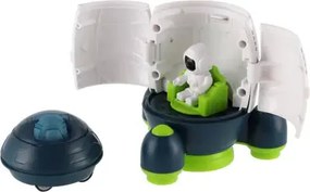 Raketoplán s kosmonautem na setrvačník 2v1 / Hračka / otočení 360° / 2