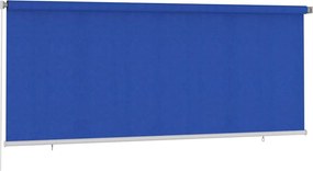 Venkovní roleta 355 (Š) x 140 (V) cm modrá HDPE 312846
