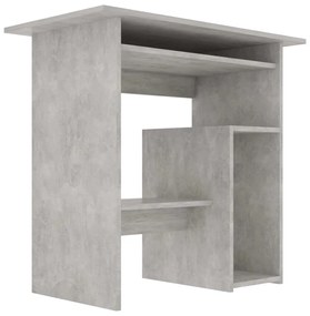 Petromila Psací stůl betonově šedý 80 x 45 x 74 cm dřevotříska