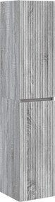 Sada koupelnového nábytku 3 ks Šedý Sonoma 33 x 34,5 x 160 cm 3406049