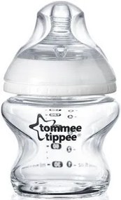 TOMMEE TIPPEE Kojenecká láhev C2N 150 ml skleněná 0m+