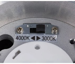 SLV 1003426 Enola Round S, venkovní stropní svítidlo, LED 9W 3000/4000K, antracit, průměr 8,4cm, IP65
