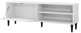 TV stolek/skříňka 150 Sorleto 1K1P, Barva dřeva: černá