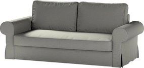 Potah na pohovku IKEA Backabro, 3-místná, rozkládací barva šedá látka pletený vzor