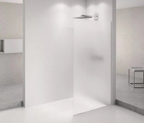 Polysan Architex Chrom walk-in sprchová zástěna 106 x 210 cm chrom matné sklo AXC110MT