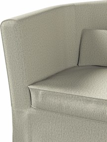 Potah na křeslo IKEA Ektorp Tullsta barva béžová látka pletený vzor