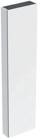 Geberit iCon - Vysoká skříňka 1800x450x150 mm, 1 dvířka, panty L/P, vnitřní zrcadlo, lesklá bílá 502.317.01.1