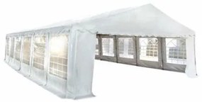 Zahradní Pártystan 6x12m PVC Standard PLUS Barva: Červeno-bílá