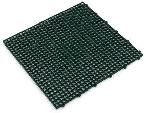 Plastová dlažba Linea Flextile 39,5 x 39,5 x 0,8 cm, zelená