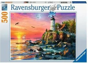 Ravensburger Maják na útesu / 500 dílků / od 14 let