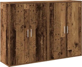 Servírovací skříň 2 ks Staré dřevo 60 x 31 x 84 cm 3334302