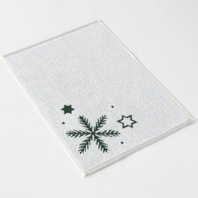Kuchyňský ručník Veba ZARA Ledová hvězda bílozelená Velikost: 35x50 cm