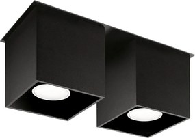 Sollux Lighting Stropní svítidlo QUAD 2 černé