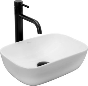 Rea Belinda Mini umyvadlo, 37 x 26 cm, bílá, REA-U5667