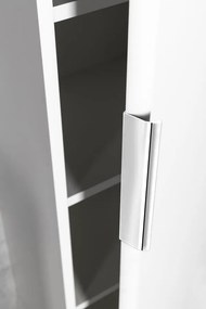 Aqualine Deneb koupelnová doplňková skříňka vysoká 31 x 150 x 35 cm bílá matná DN180