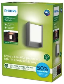 Philips - LED Venkovní nástěnné svítidlo ARBOUR LED/3,8W/230V IP44