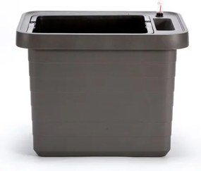 Samozavlažovací velkoobjemový truhlík Berberis UNO antracit 45 cm